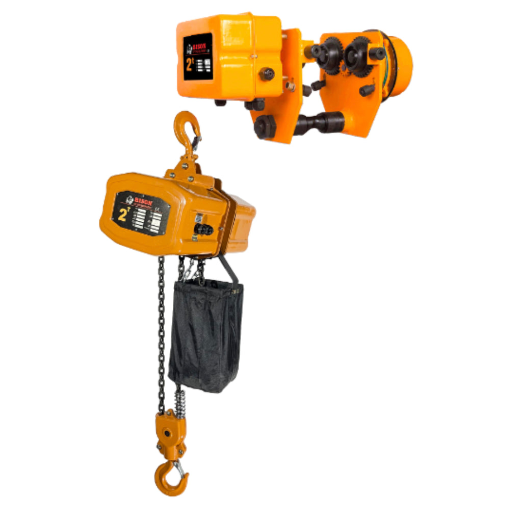 Single Phase Hoists & Motorized Trolleys - Fort Dearborn Supply